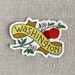 Washington Apples Vinyl Sticker: Illustrated State Pride - Etsy