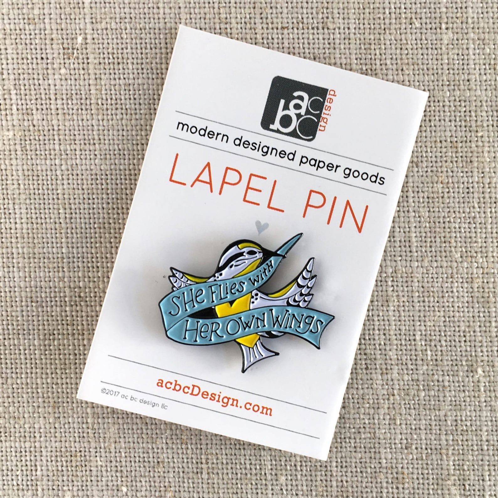 She Flies With Her Own Wings Lapel Pin / Oregon State Motto / | Etsy