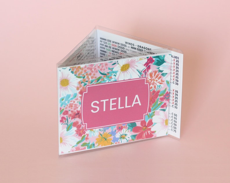 Personalized Mahjong Card Cover & Protective Sleeve for LARGE National ...