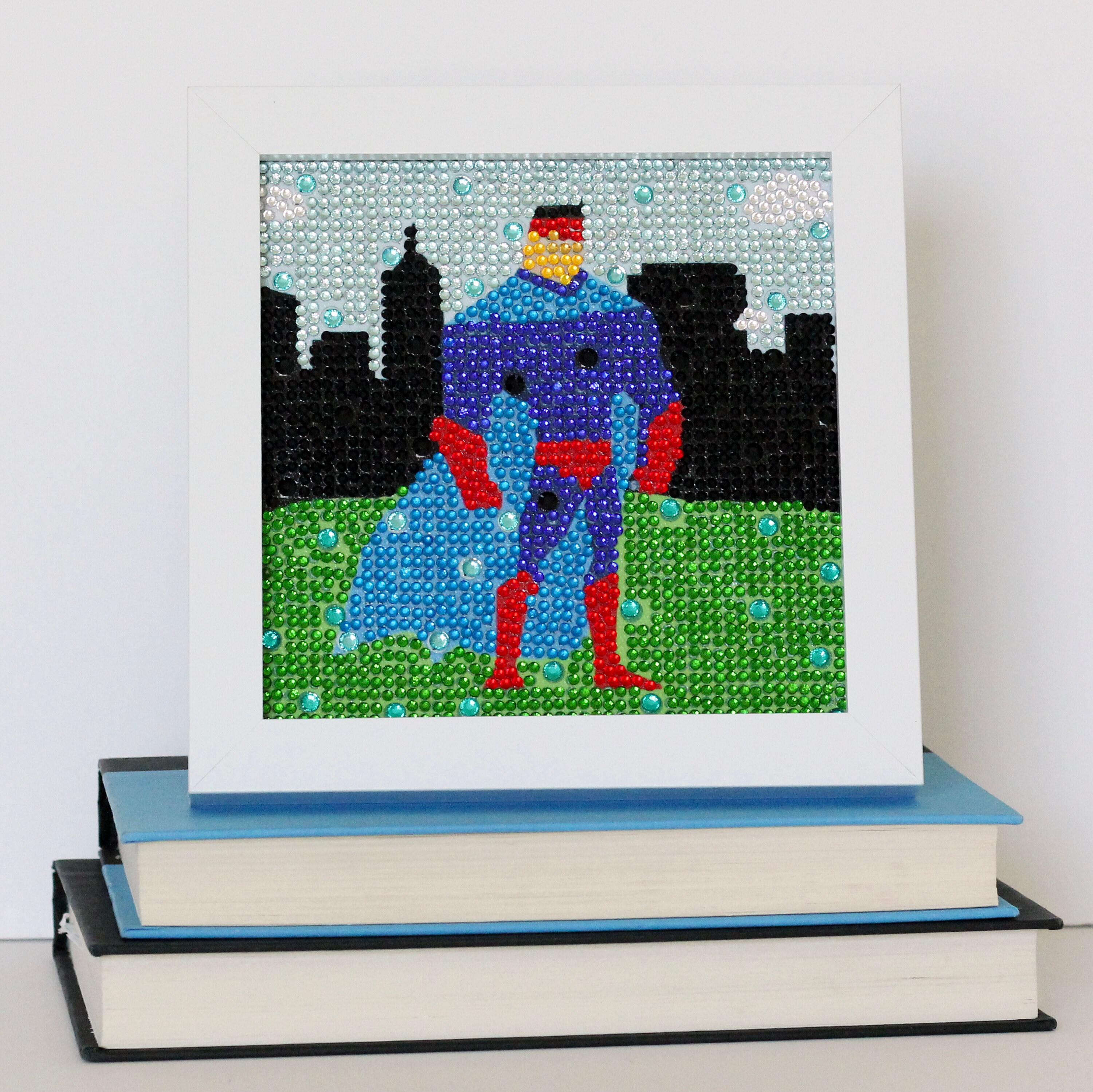 Diamond Art Craft Kit Superhero | Etsy