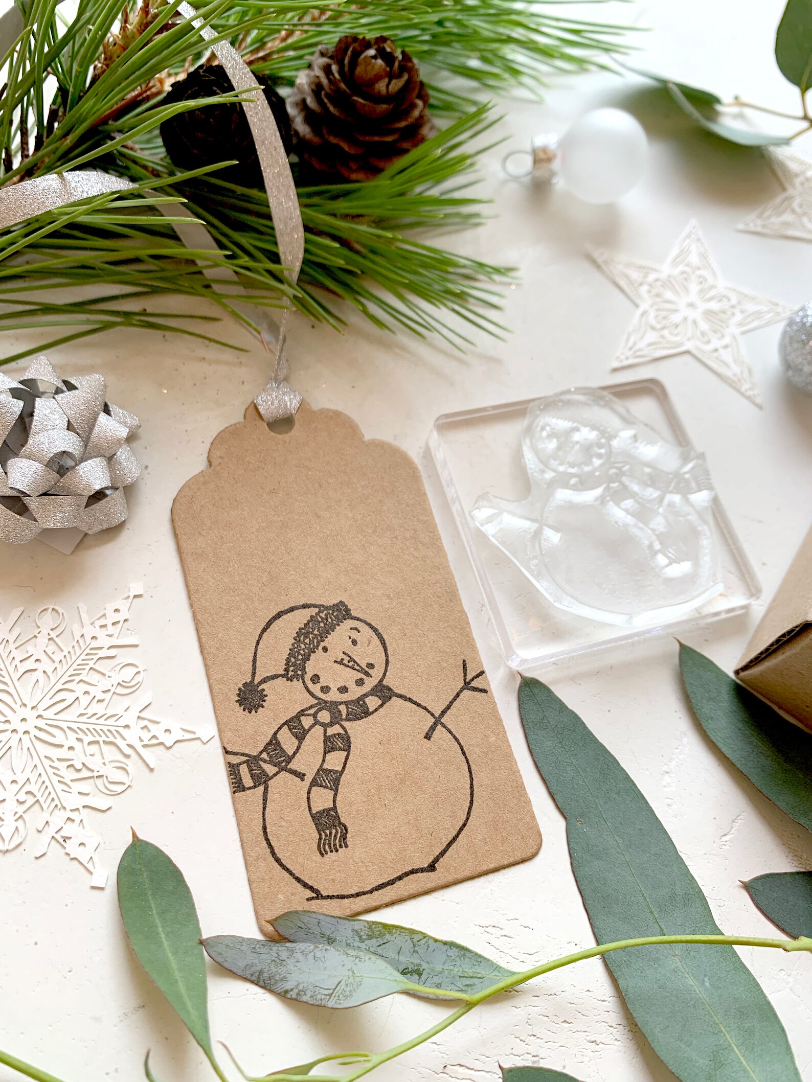 Snowman Rubber Stamp Snowmen Clear Stamp Christmas Snowman - Etsy UK