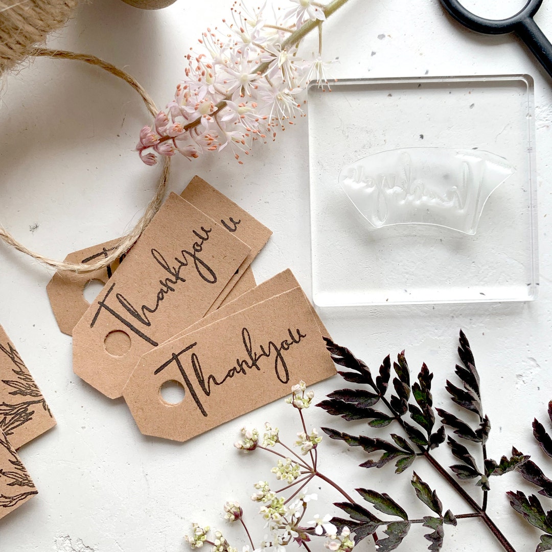 Thank You Stamp - Thanks - Thank You - Rubber Stamp - Stamp It ...