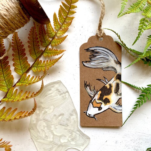 Fish Stamp Set Fish Stamps Pond Stamps Fish Craft Set - Etsy UK