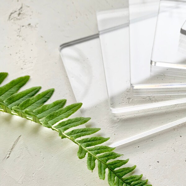 Acrylic Blocks for Stamping - Etsy