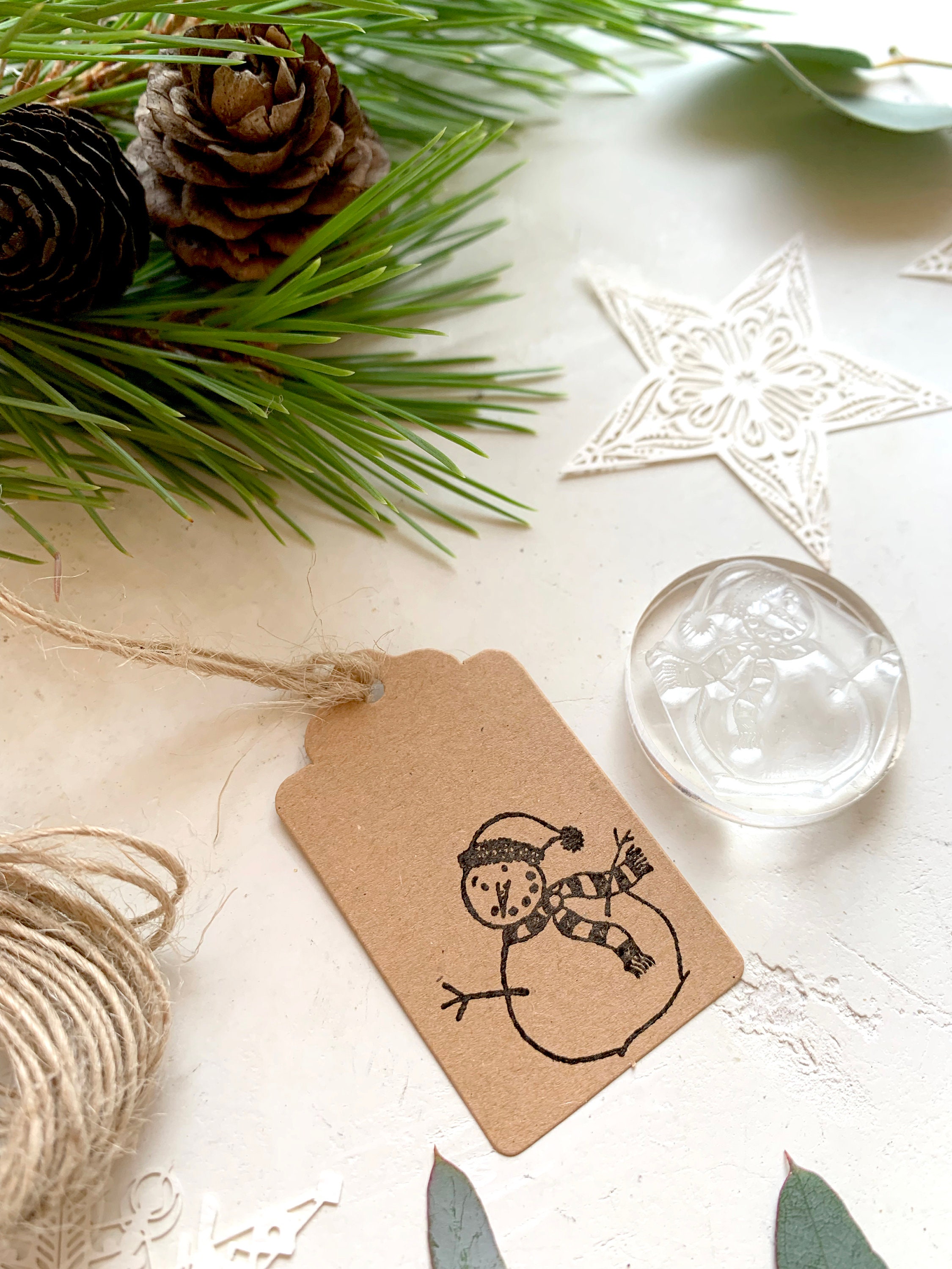 Snowman Rubber Stamp Snowmen Clear Stamp Christmas Snowman - Etsy UK