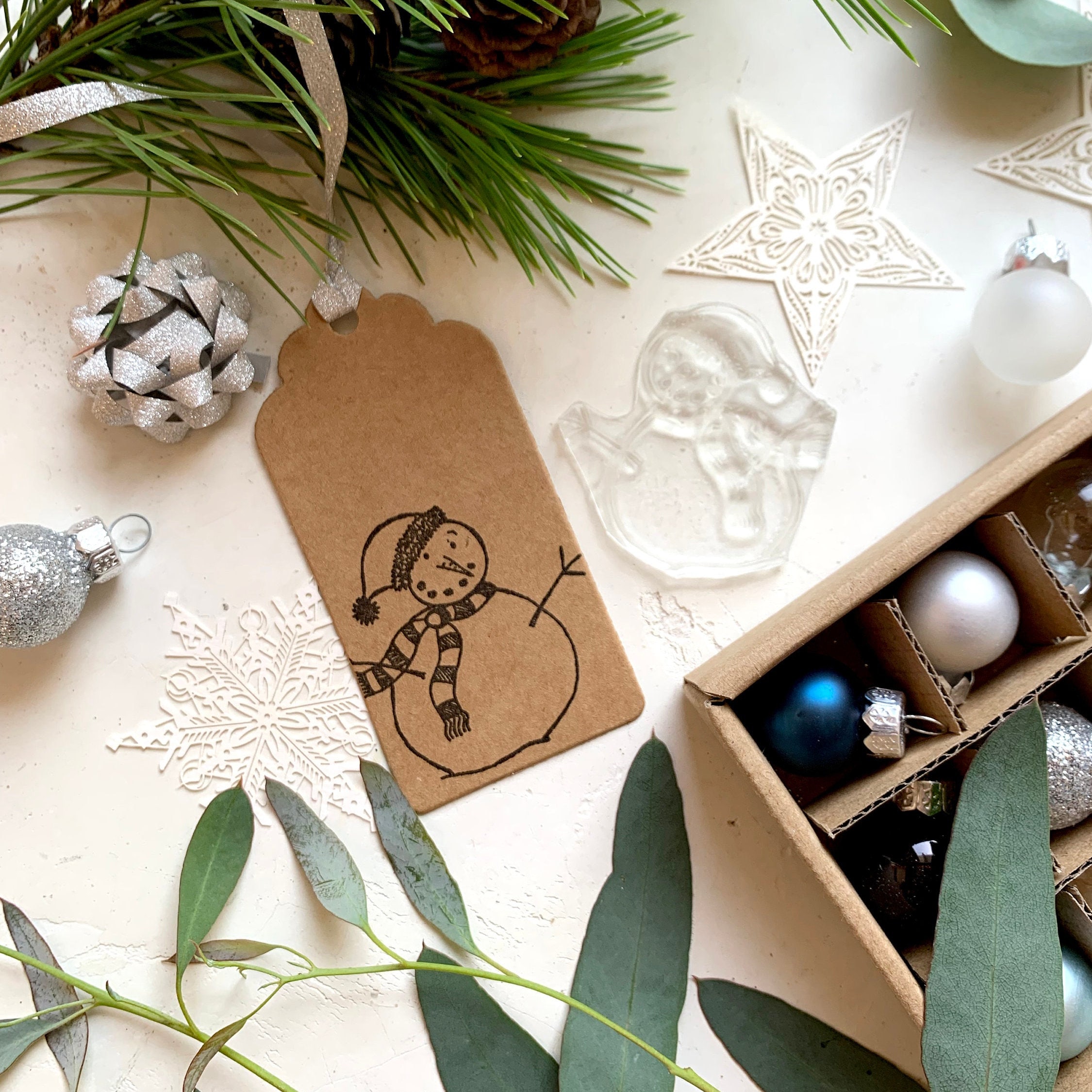 Snowman Rubber Stamp Snowmen Clear Stamp Christmas Snowman - Etsy UK