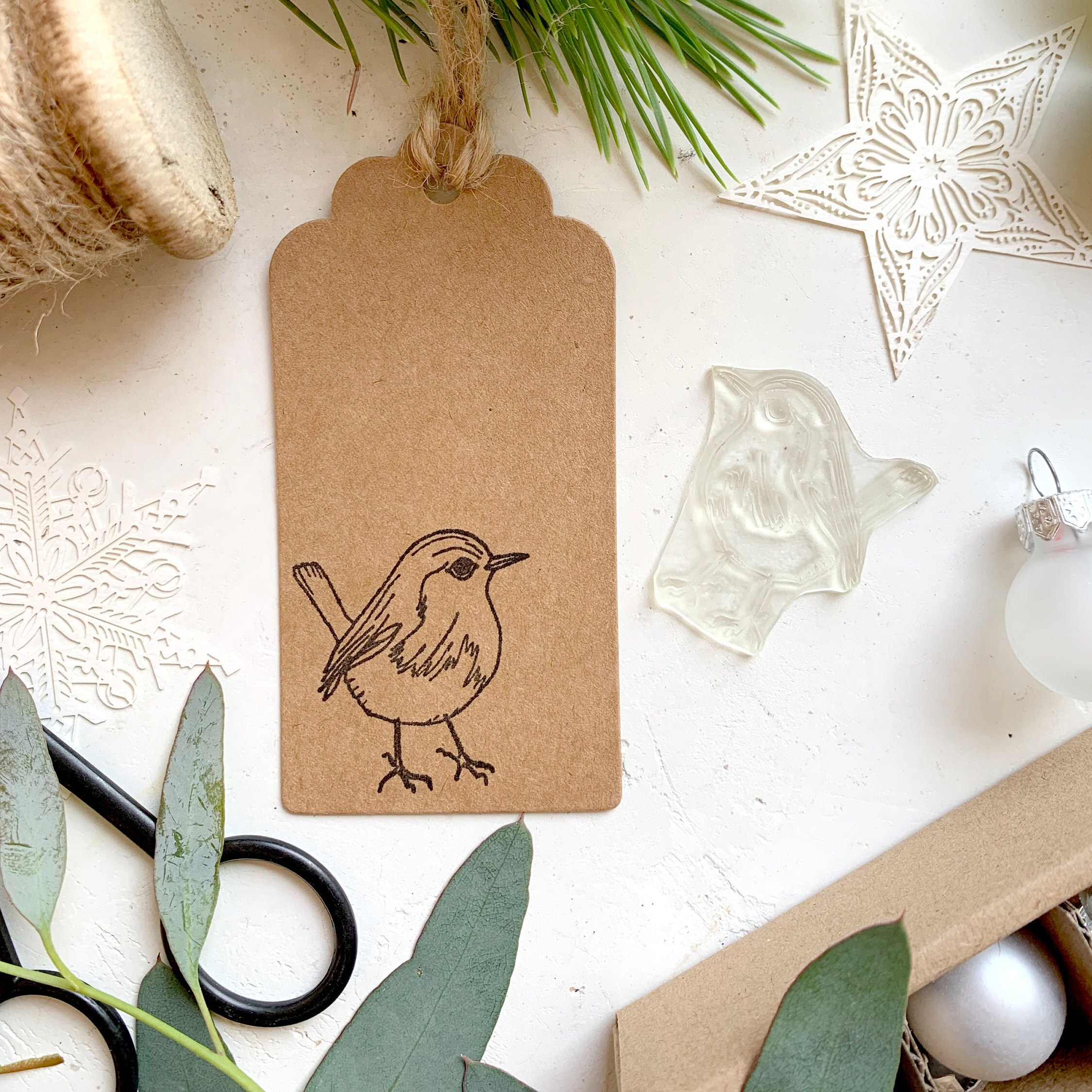 Robin Clear Rubber Stamp Robin Stamp Robin Bird Stamp - Etsy UK