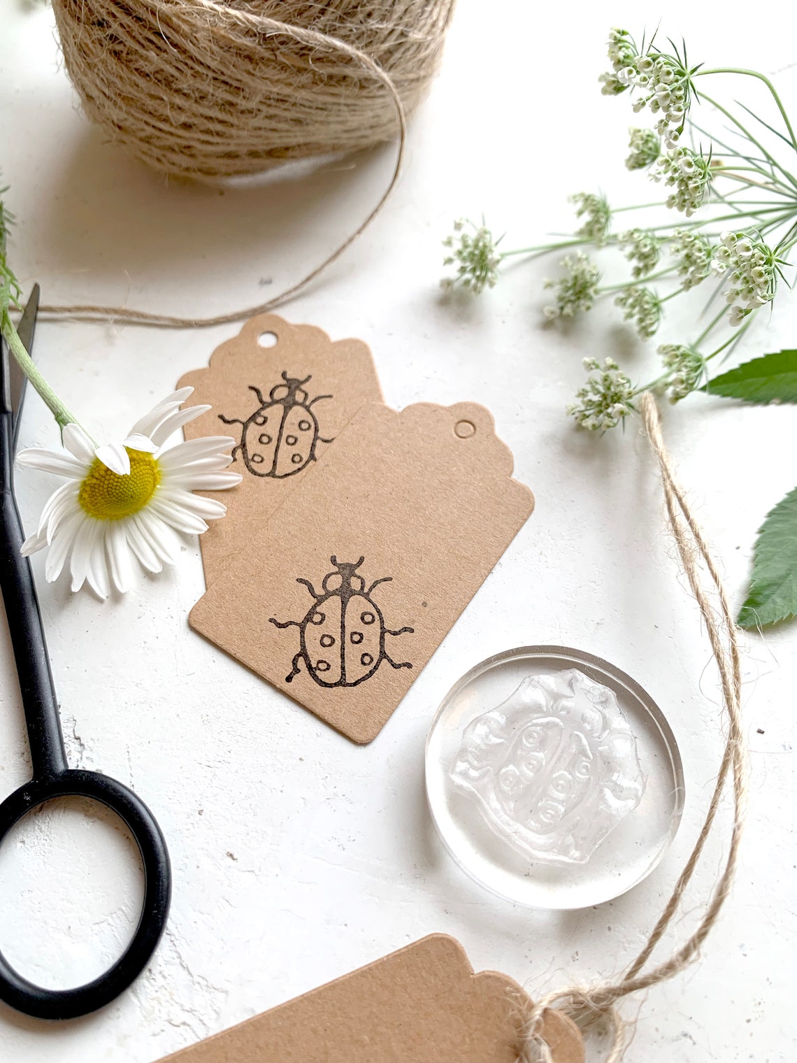 Ladybird rubber stamp Ladybird stamp Lady bug Ladybird | Etsy