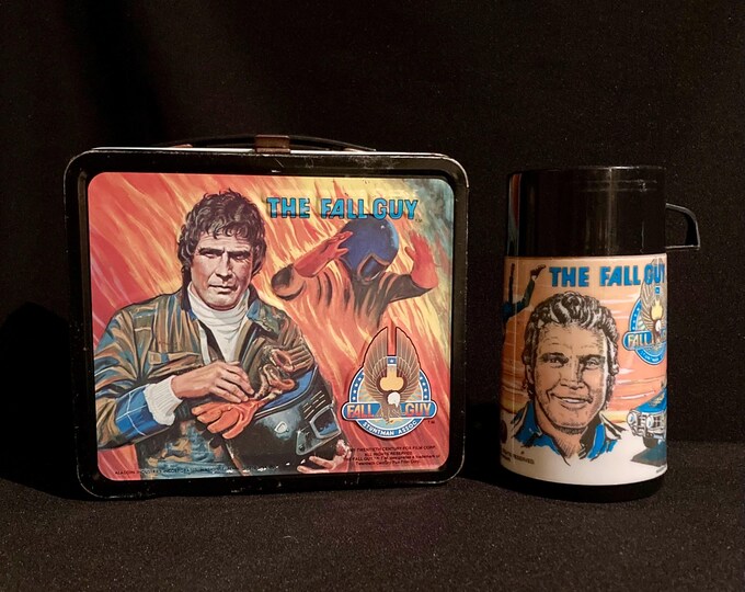 The Fall Guy Lunchbox With Thermos 1982 by Aladdin - Etsy