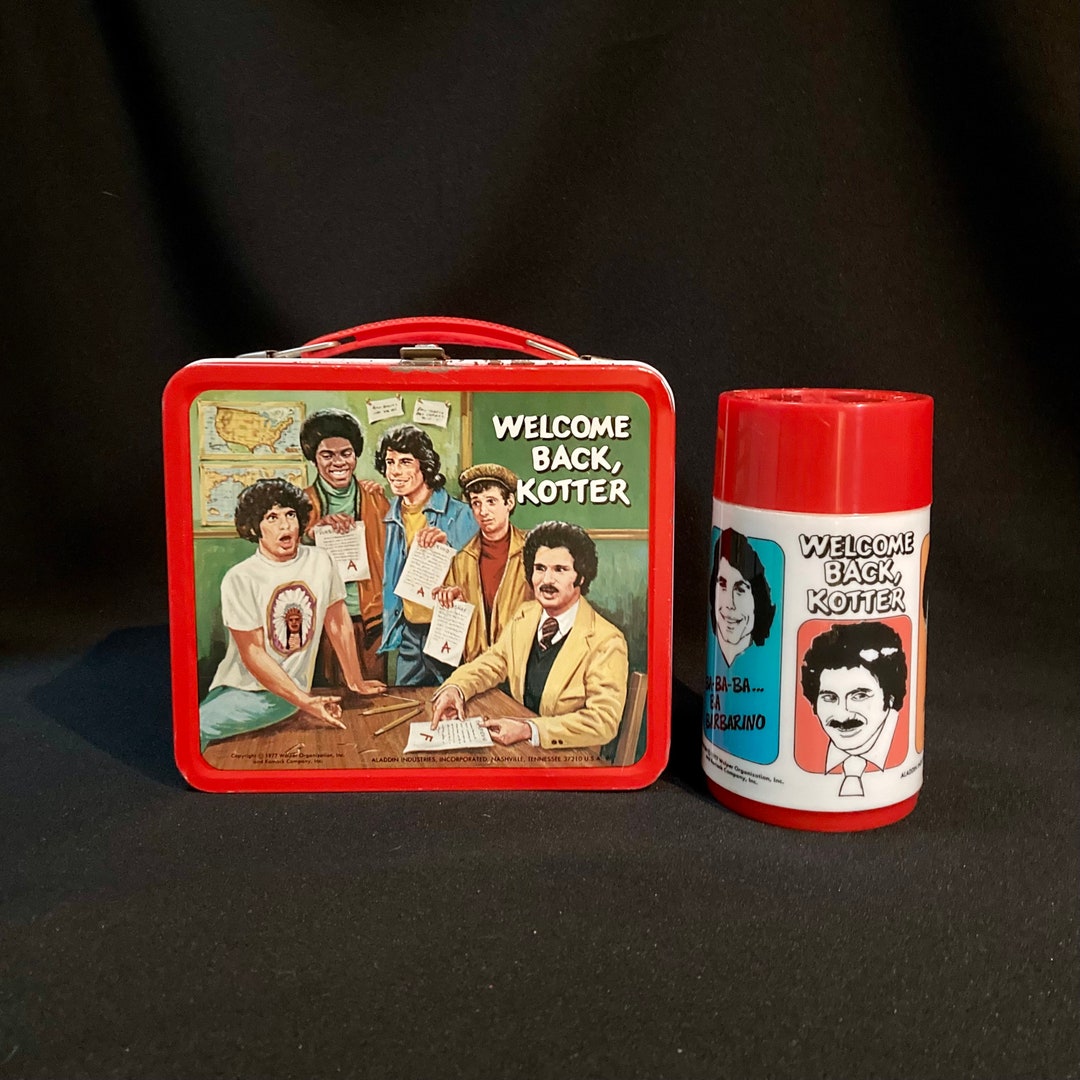 Vintage Welcome Back Kotter Lunchbox With Thermos by Aladdin - Etsy