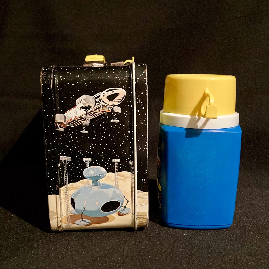 Vintage Space 1999 Lunchbox With Thermos 1975 King Seeley Metal Lunch ...