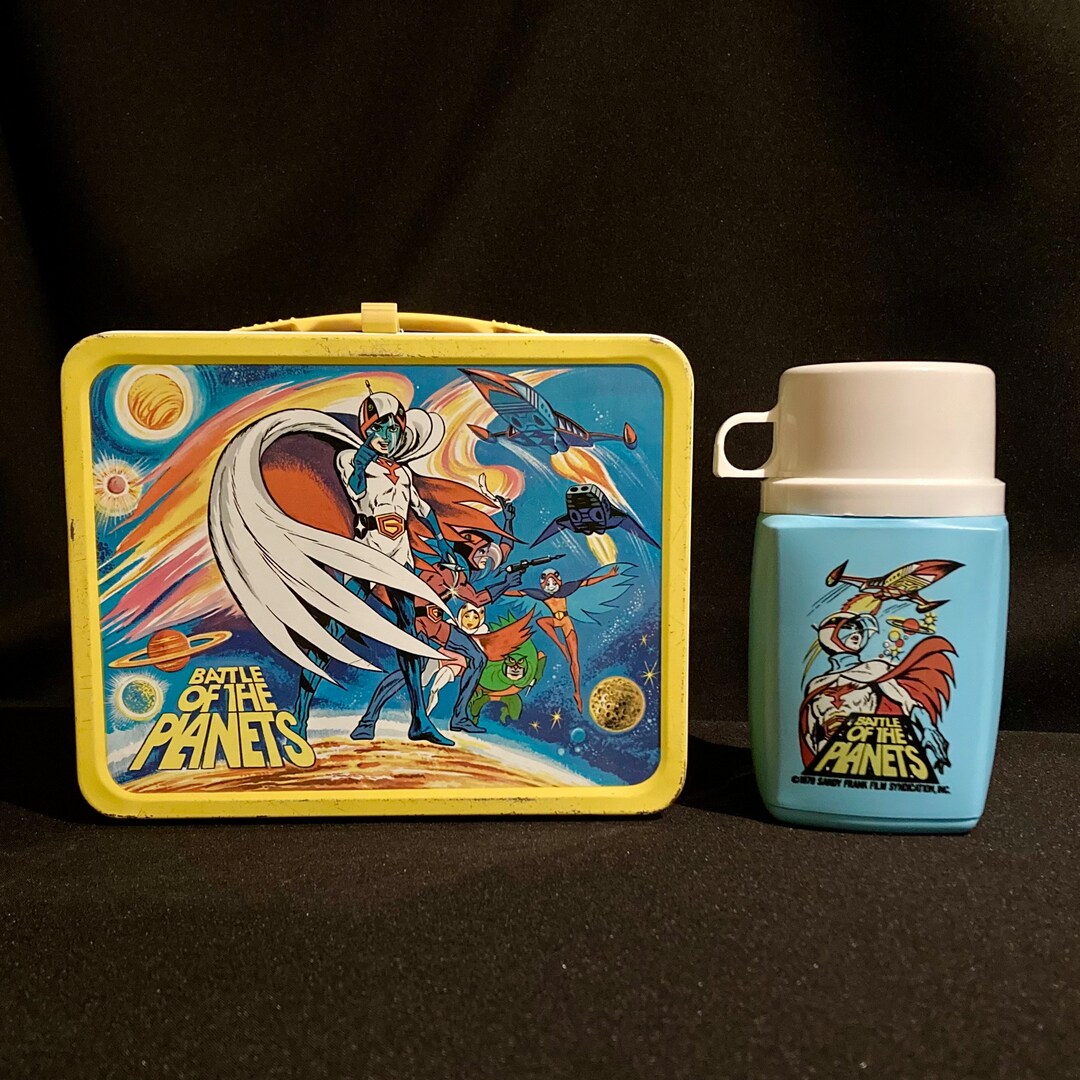 Battle of the Planets Lunchbox With Thermos 1979 Sandy Frank Film by ...