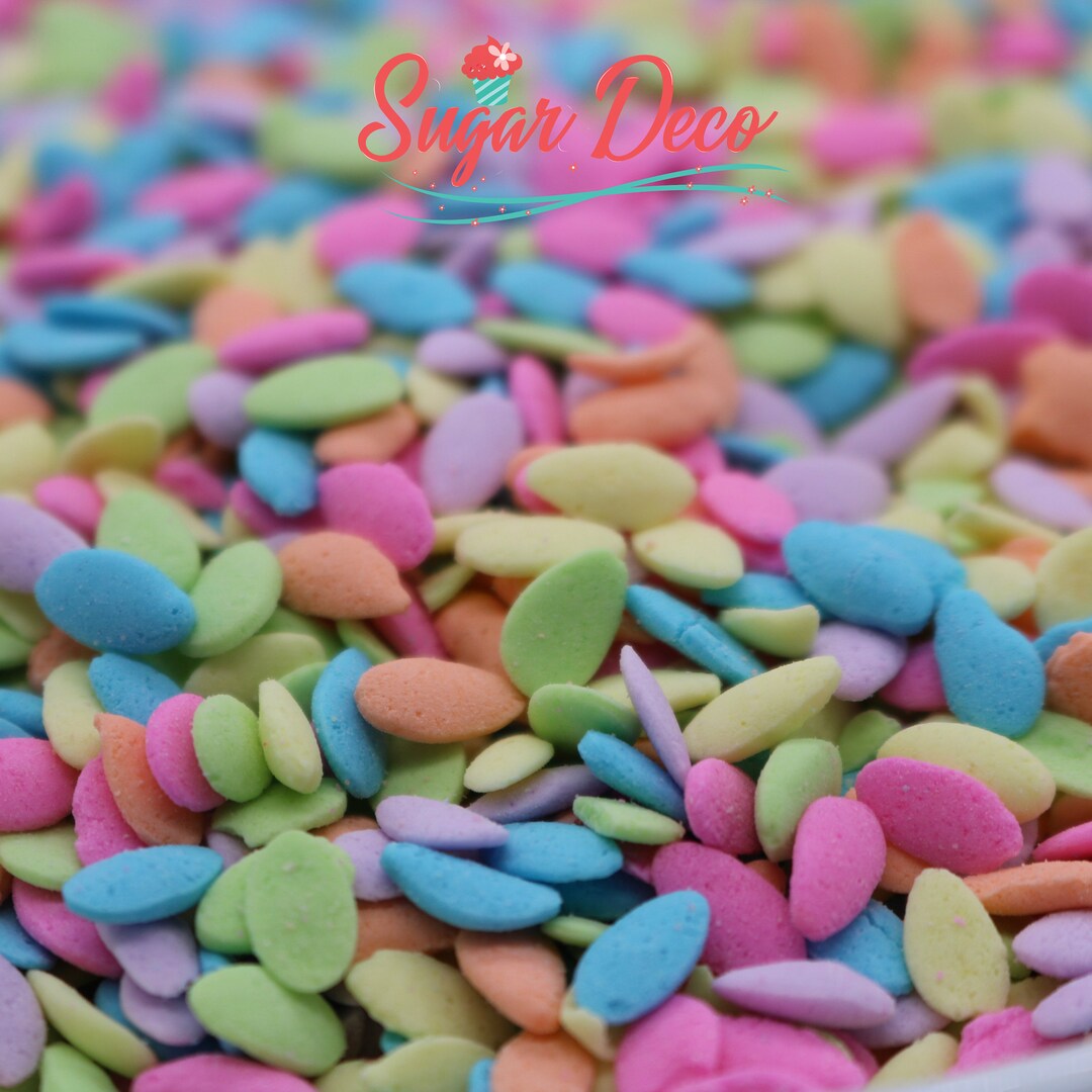 Egg Shaped Sprinkles Easter Party Sprinkle Mix Blend Jimmies Sprinkles ...