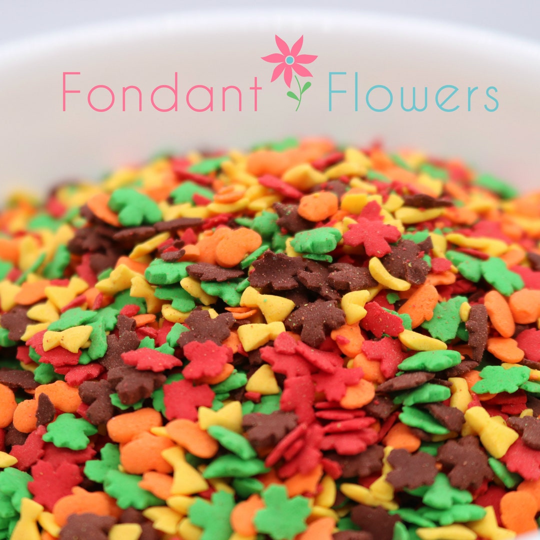 Harvest Mix Fall Autumn Party Sprinkle Mix Blend Maple - Etsy