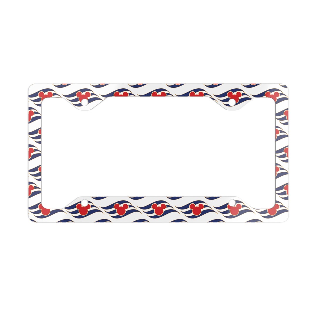 DCL License Plate Frame Thin Metal - Etsy