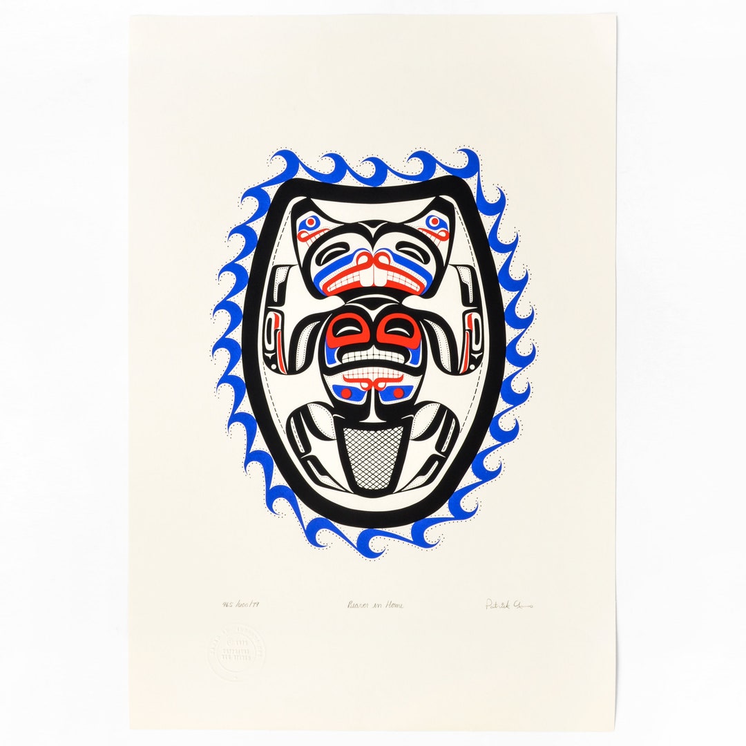 Vintage 1979 Native Beaver Limited Edition Print by Patrick Amos - Etsy