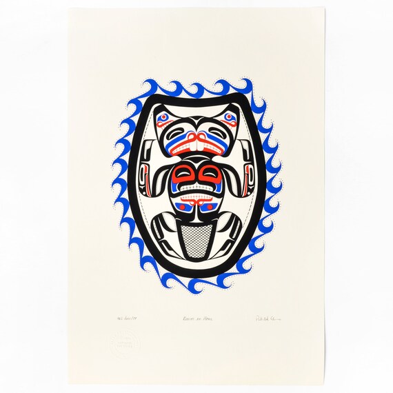 Vintage 1979 Native Beaver Limited Edition Print by Patrick - Etsy