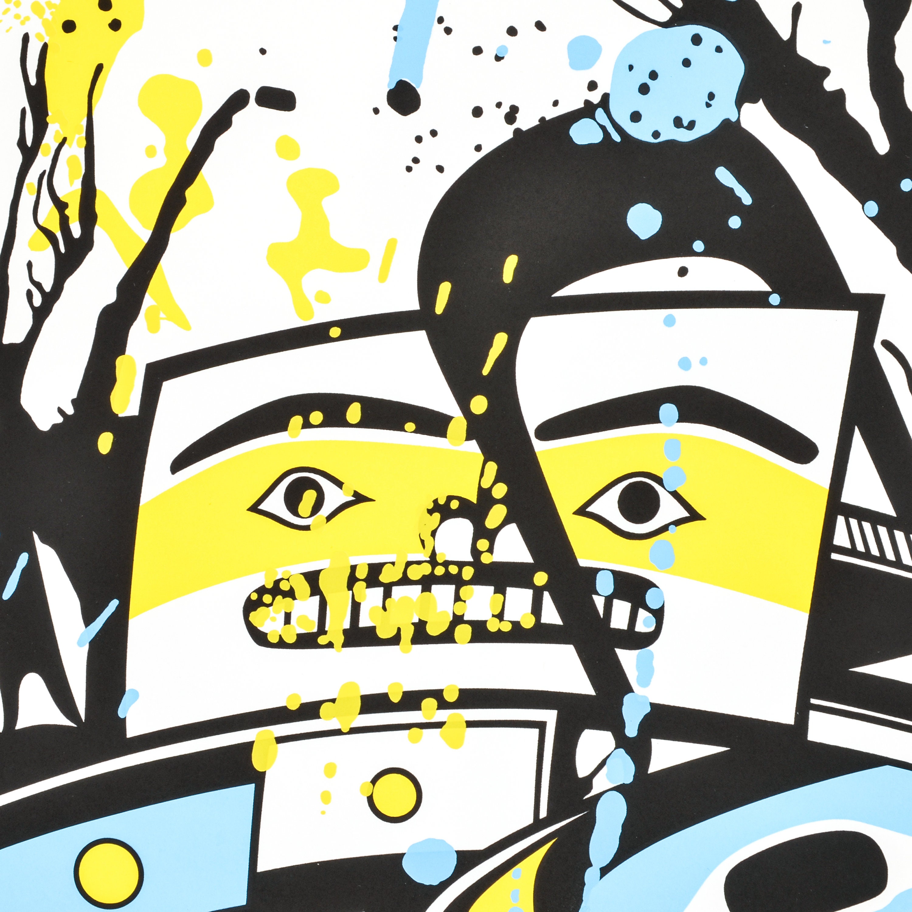 Modern Northwest Tree of Life Graffiti Print by KC Hall - Etsy