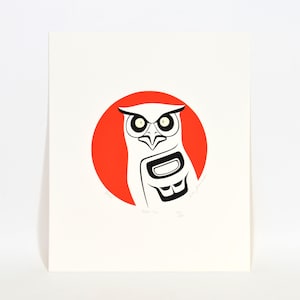 Vintage 1981 Don Yeomans Phil Janze Collaboration Night Owl Print - Etsy