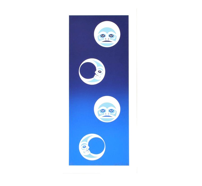 Northwest Coast Indigenous Moon Cycle Print Numbered - Etsy