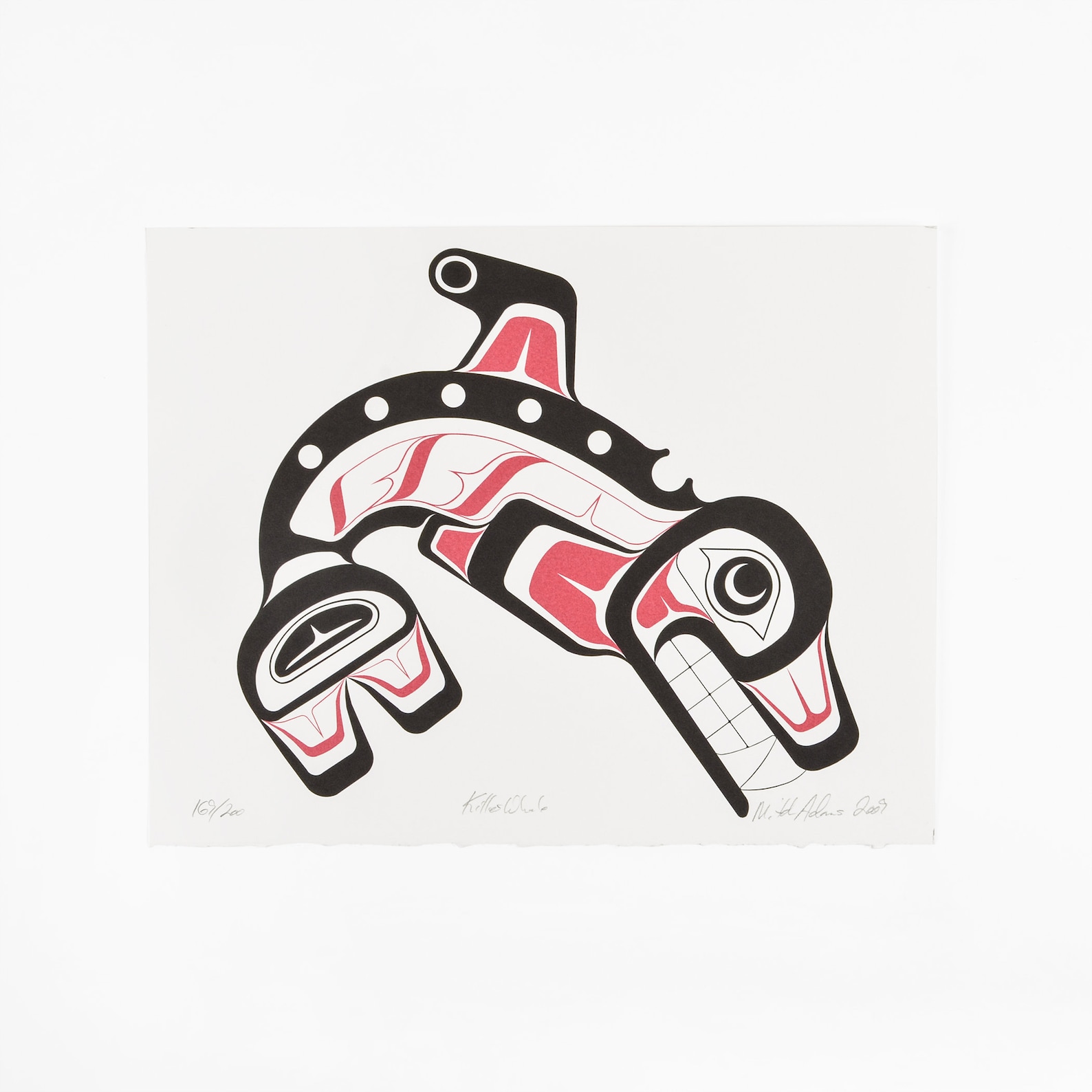 Haida Limited Edition Print Numbered Three Designs Artist Mitch Adams ...