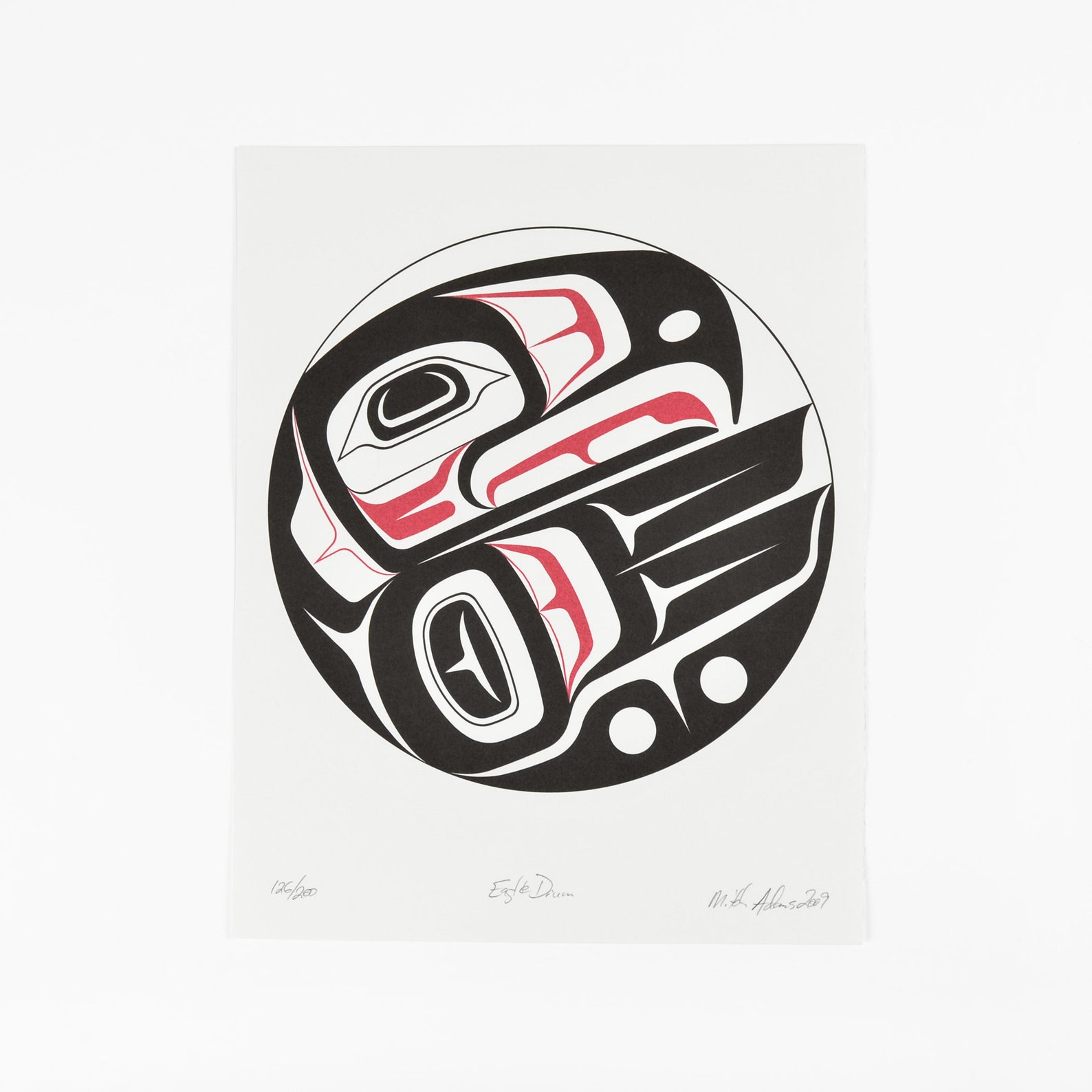 Haida Limited Edition Print Numbered Three Designs Artist Mitch Adams ...