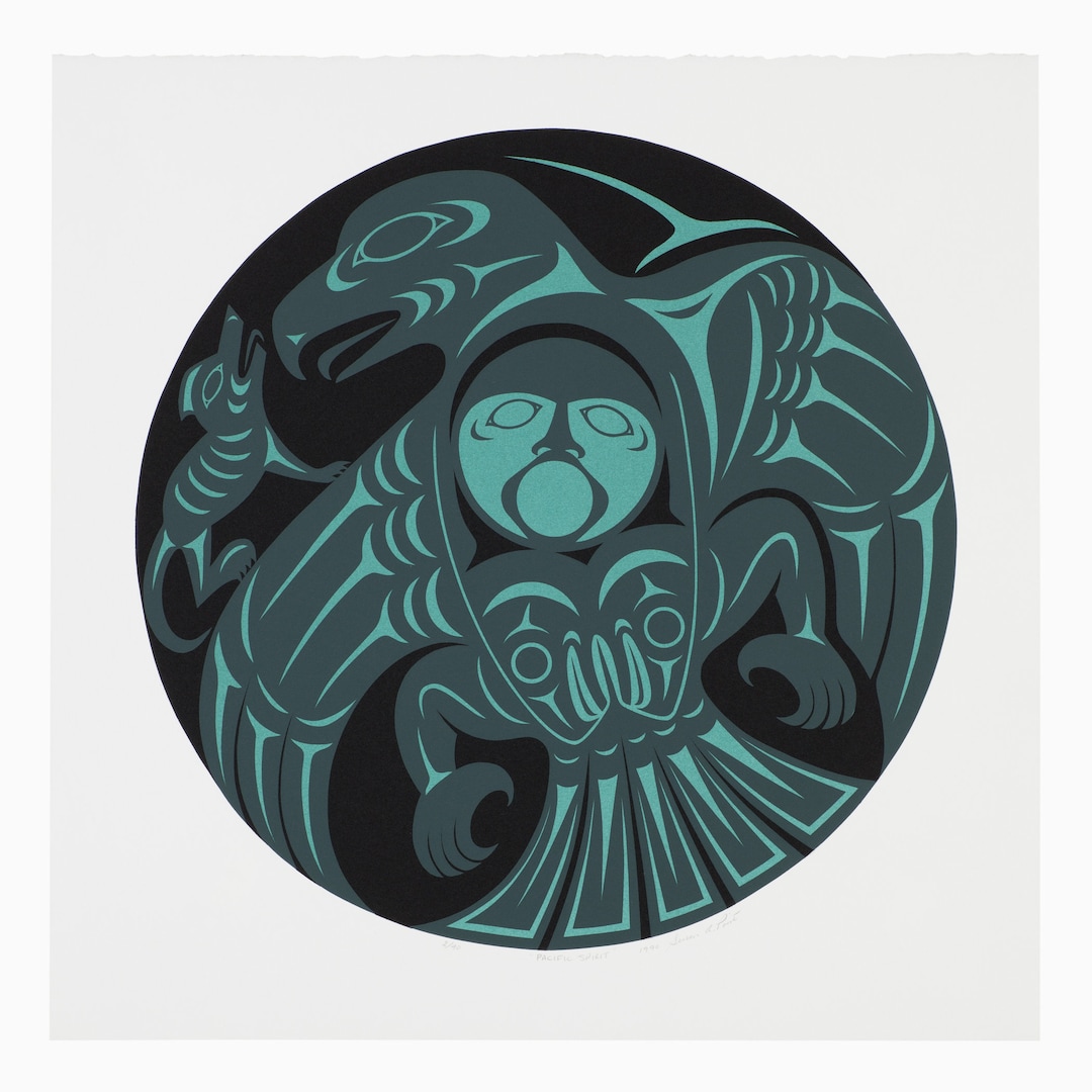 Vintage 1990 Susan Point Coast Salish Serigraph Pacific Spirit - Etsy ...