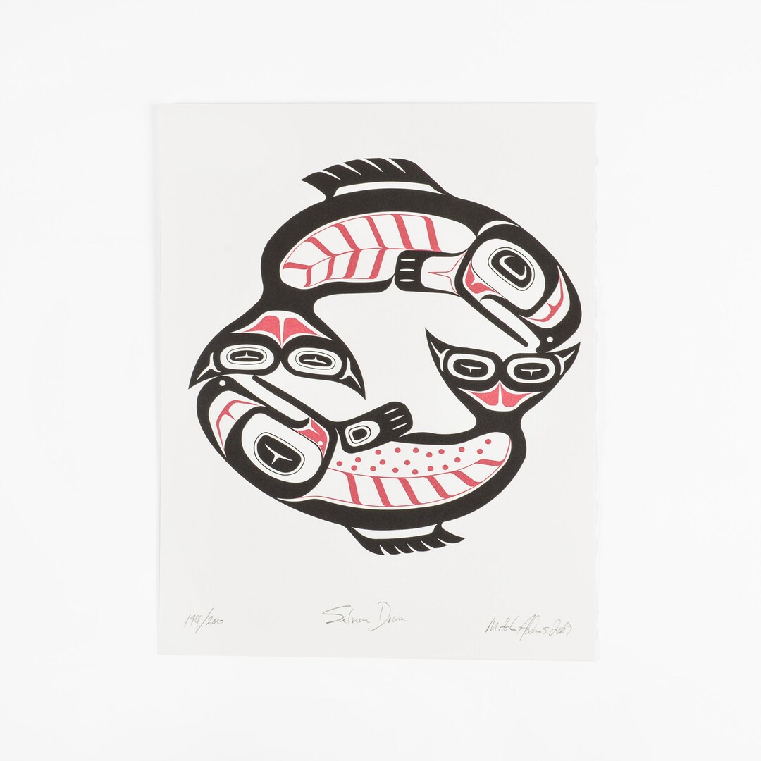 Haida Limited Edition Print Numbered Three Designs Artist - Etsy