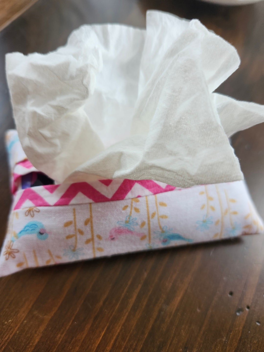 Pocket Tissue Holder, Travel Tissue Case, Facial Tissue Holder, Fabric ...