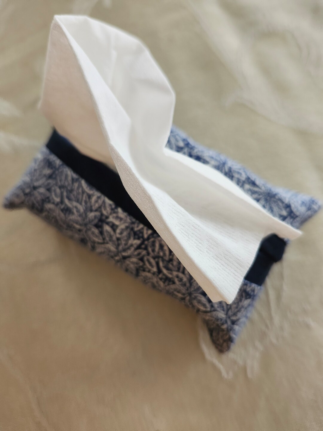 Pocket Tissue Holder, Travel Tissue Case, Facial Tissue Holder, Fabric ...