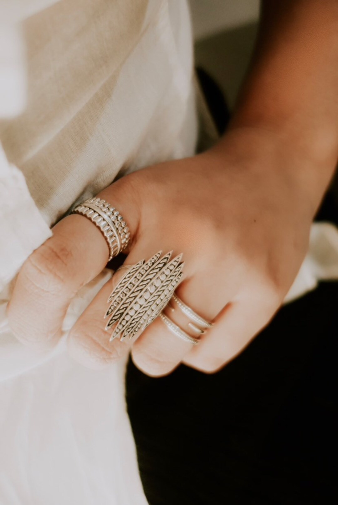 Boo Xena Steampunk Shield Ring in Solid Silver - Etsy