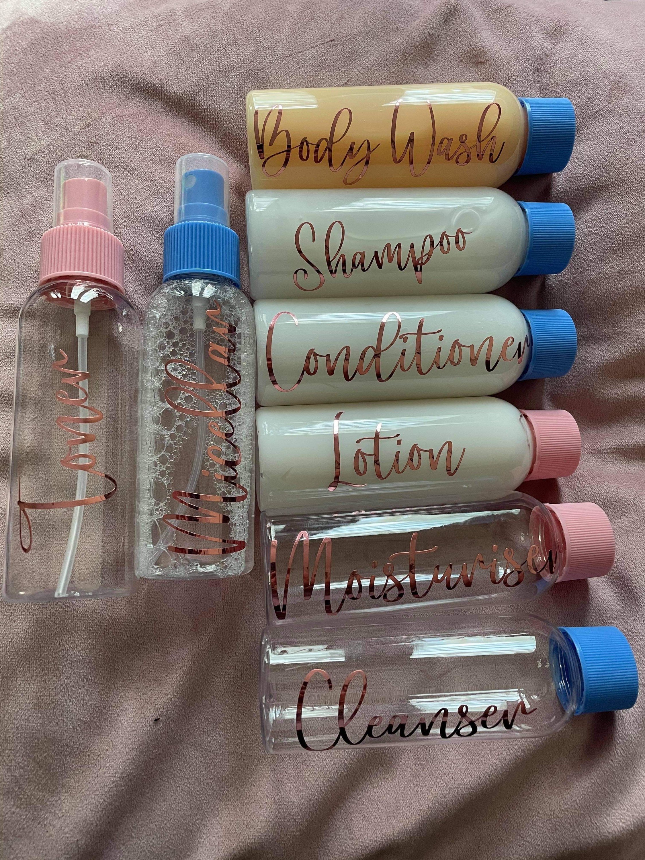 Travel Bottle Labels. Holiday Travel Set Labels. Baby Bag - Etsy