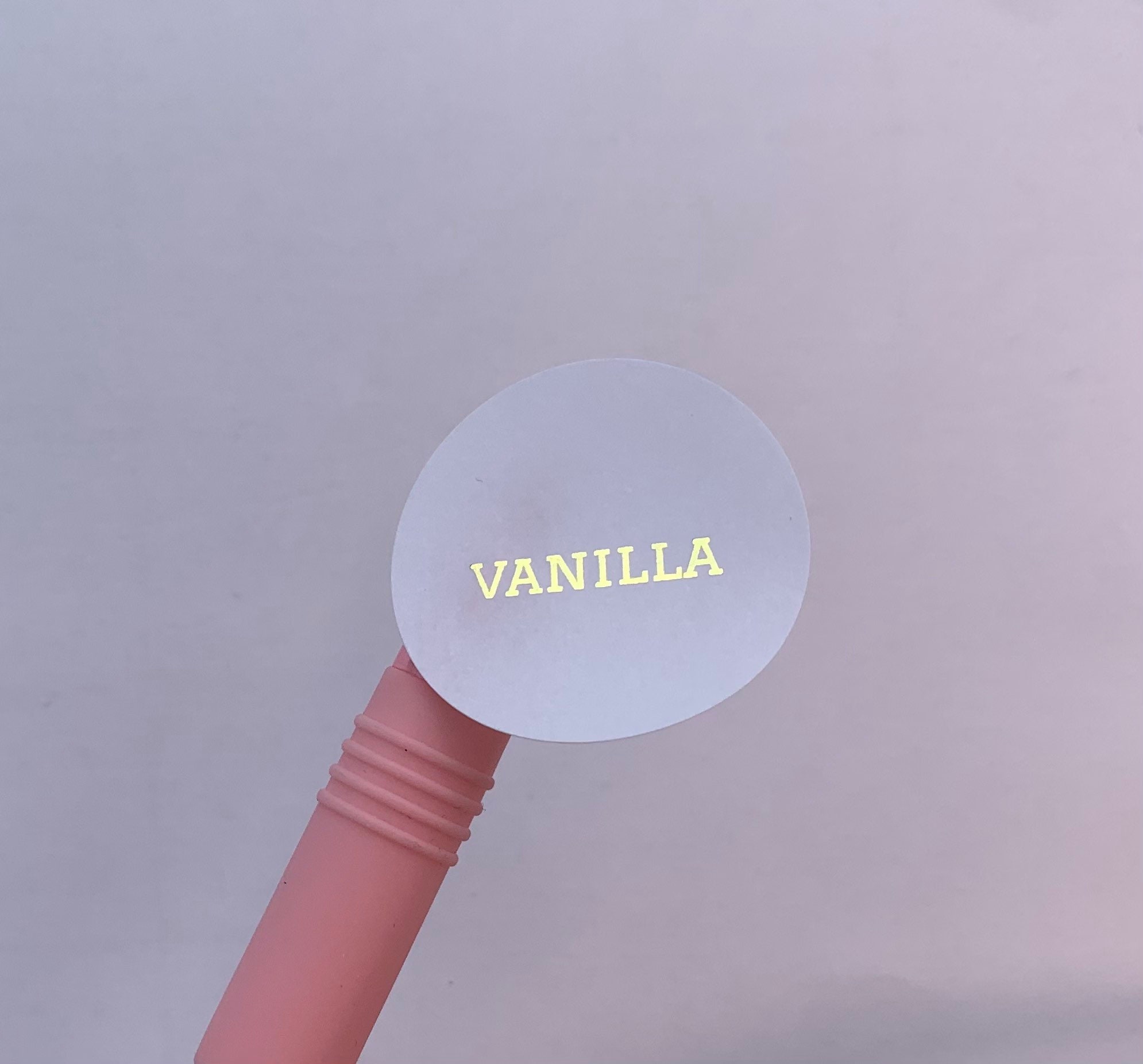 37mm Foiled Cake Flavour Stickers. Pastel. Wedding Stickers. - Etsy UK