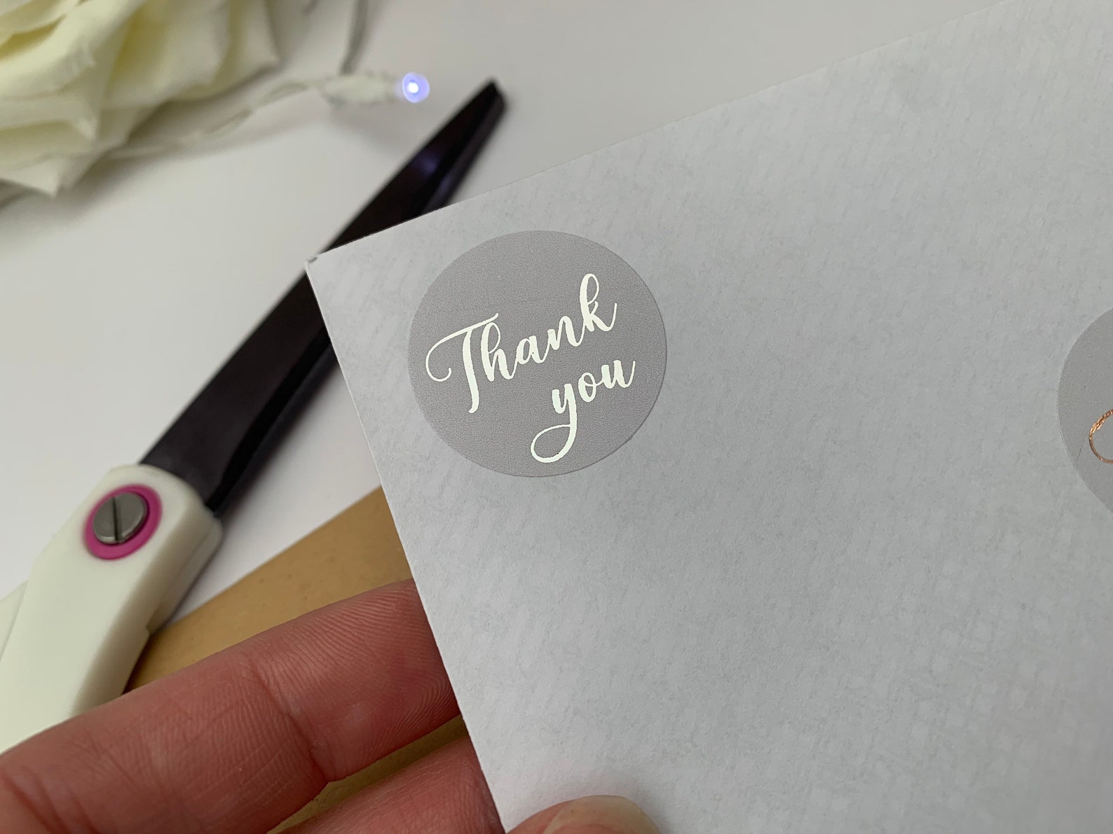 37mm Foiled Cake Flavour Stickers. Pastel. Wedding Stickers. - Etsy UK