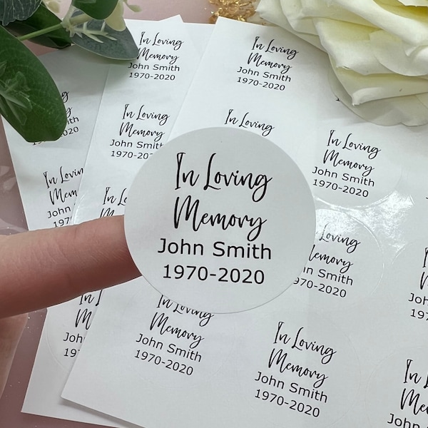 In Loving Memory - Etsy