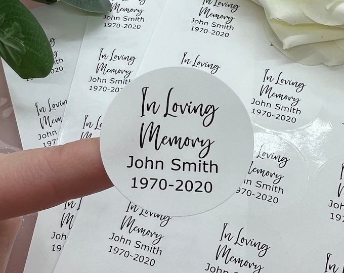 Funeral STICKERS (25 Pack) - Etsy