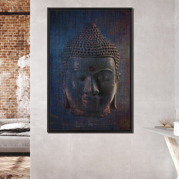 Large Buddha Head Wall - Etsy