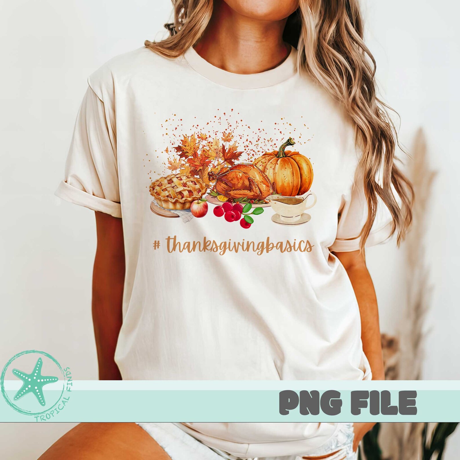 Thanksgiving Basics PNG, Fall Feast PNG, Autumn Harvest PNG, Pumpkin ...