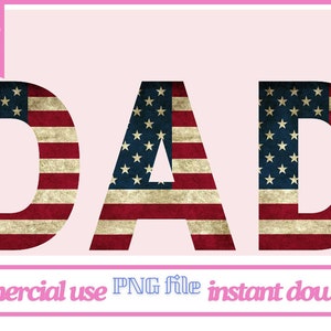 Dad Png, America Png, American Daddy Png, 4th of July Png, Fourth of ...