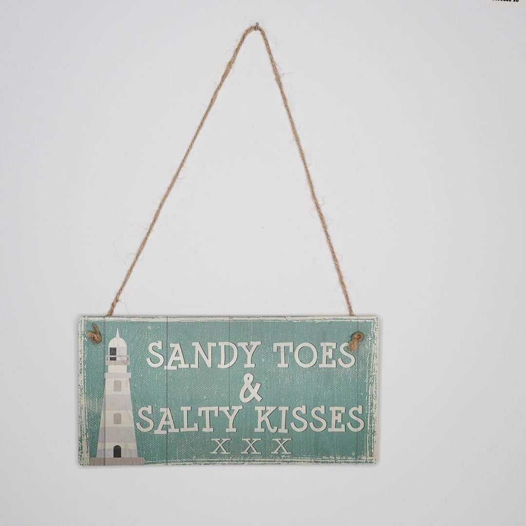 Sandy Toes and Salty Kisses Beach Wedding Theme Party Favor ...