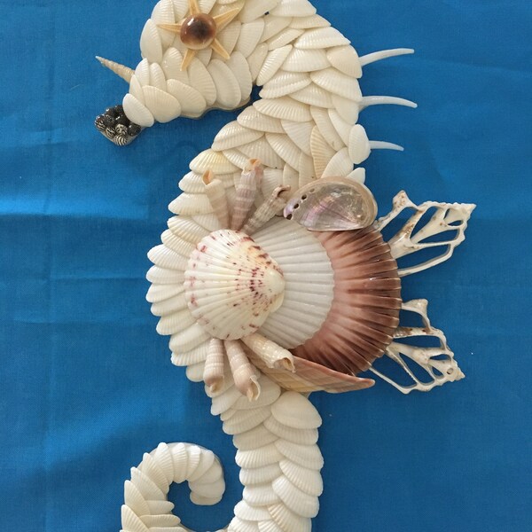 Shell Seahorse - Etsy
