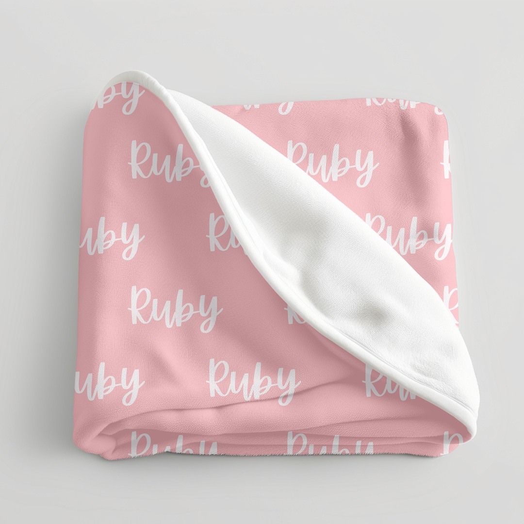 Personalized Name Blanket for Your Daughter, Customized Name Baby ...
