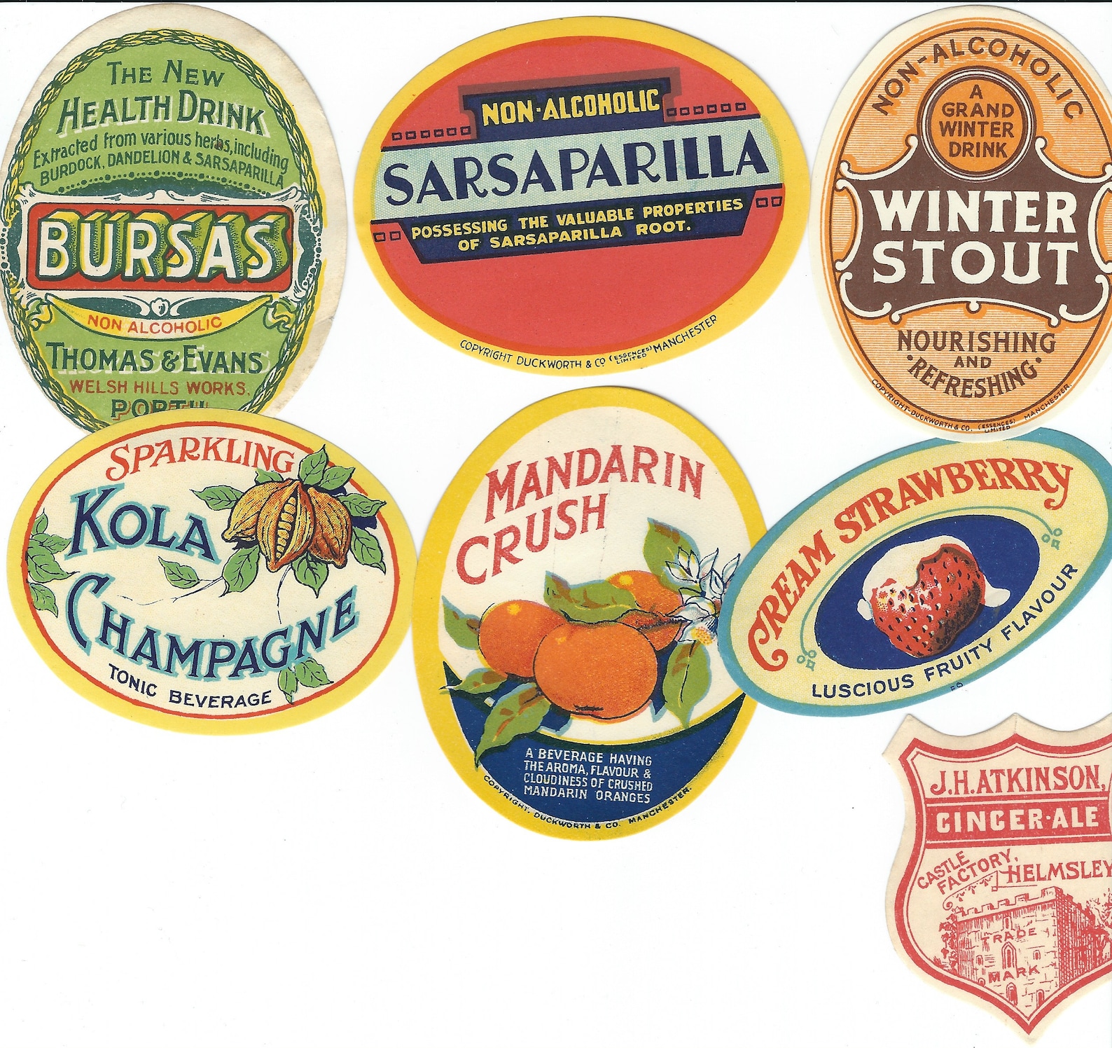 15 Vintage SODA POP Labels Litho Great Graphics Unused - Etsy