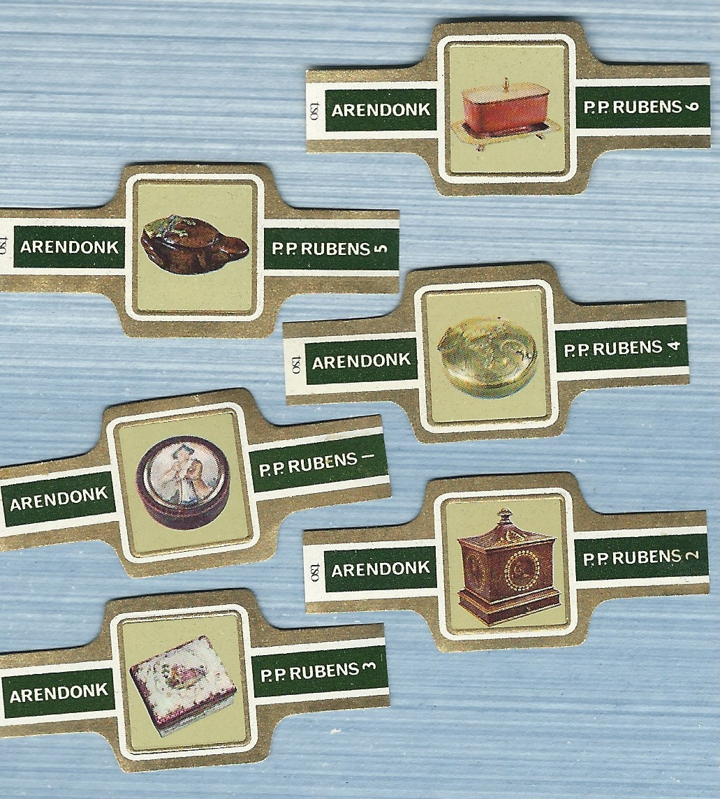 Snuff Boxes Tobacco Smoking Accessories CIGAR BAND Labels 24 Pcs - PP ...