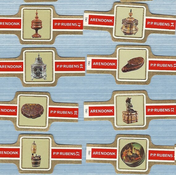 Snuff Boxes Tobacco Smoking Accessories CIGAR BAND Labels 24 - Etsy