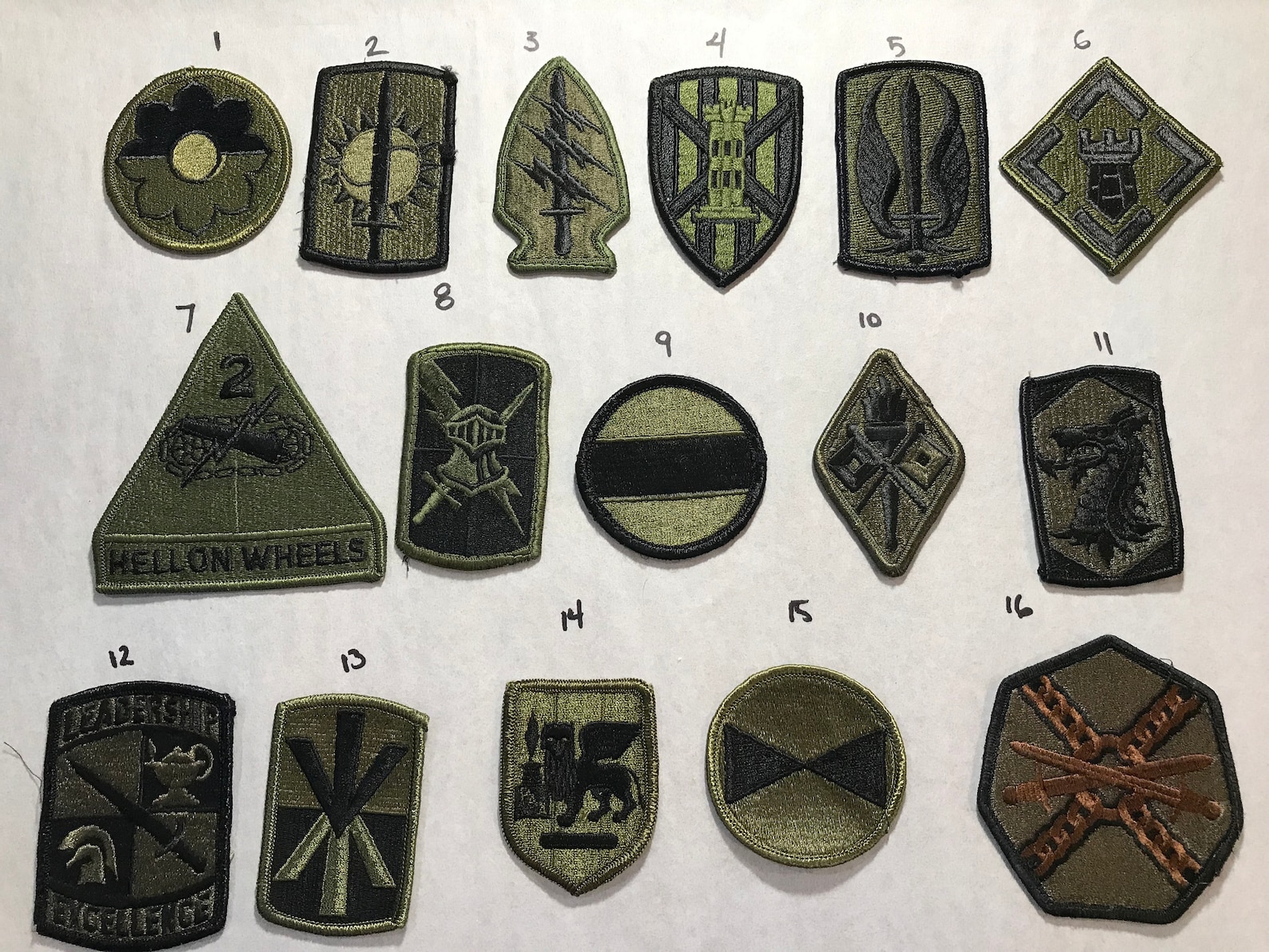 Vintage ARMY PATCHES uniforme insignia hombro militar EE.UU. - Etsy España