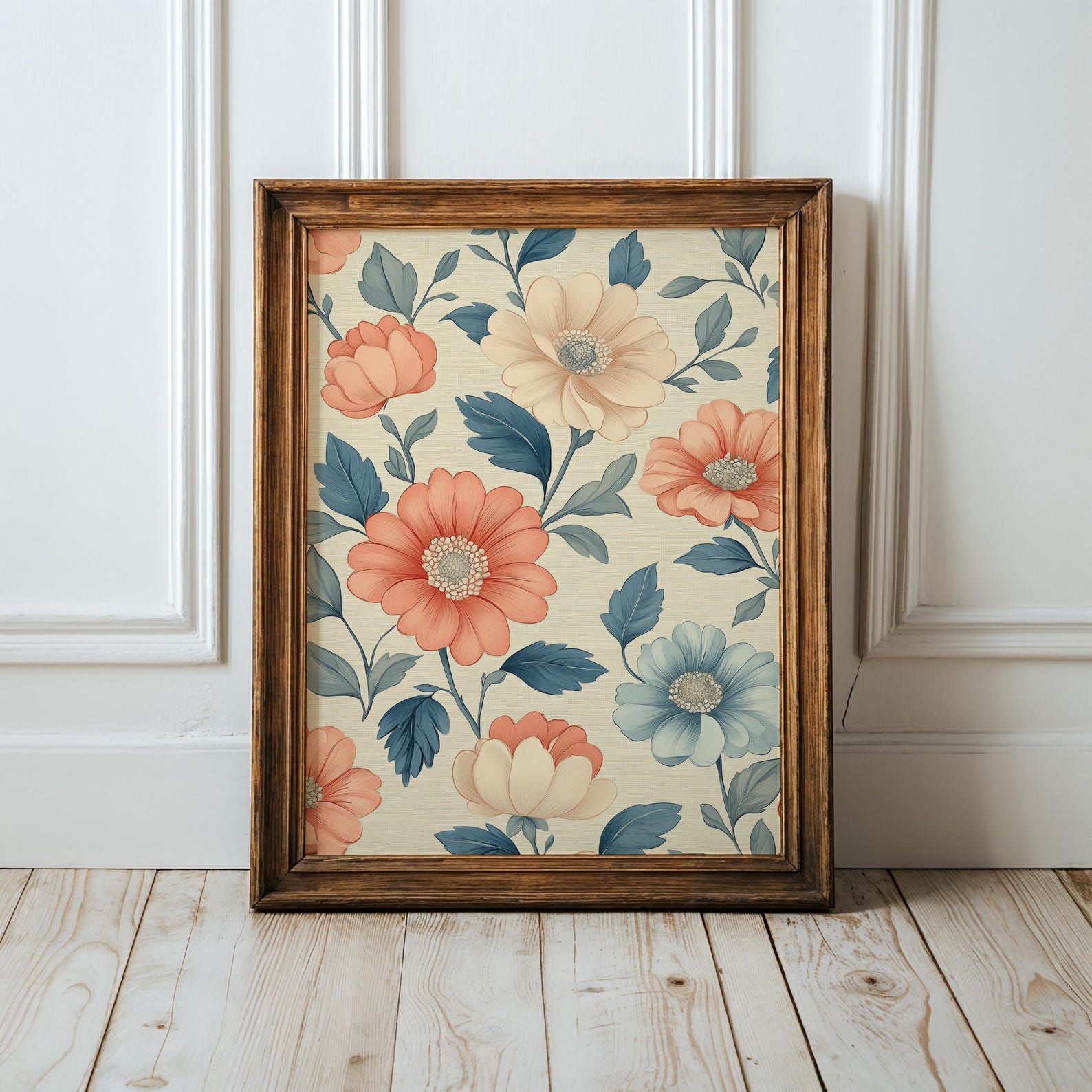 Vintage Floral Botanical Prints, William Morris Insp. Art Bundle ...