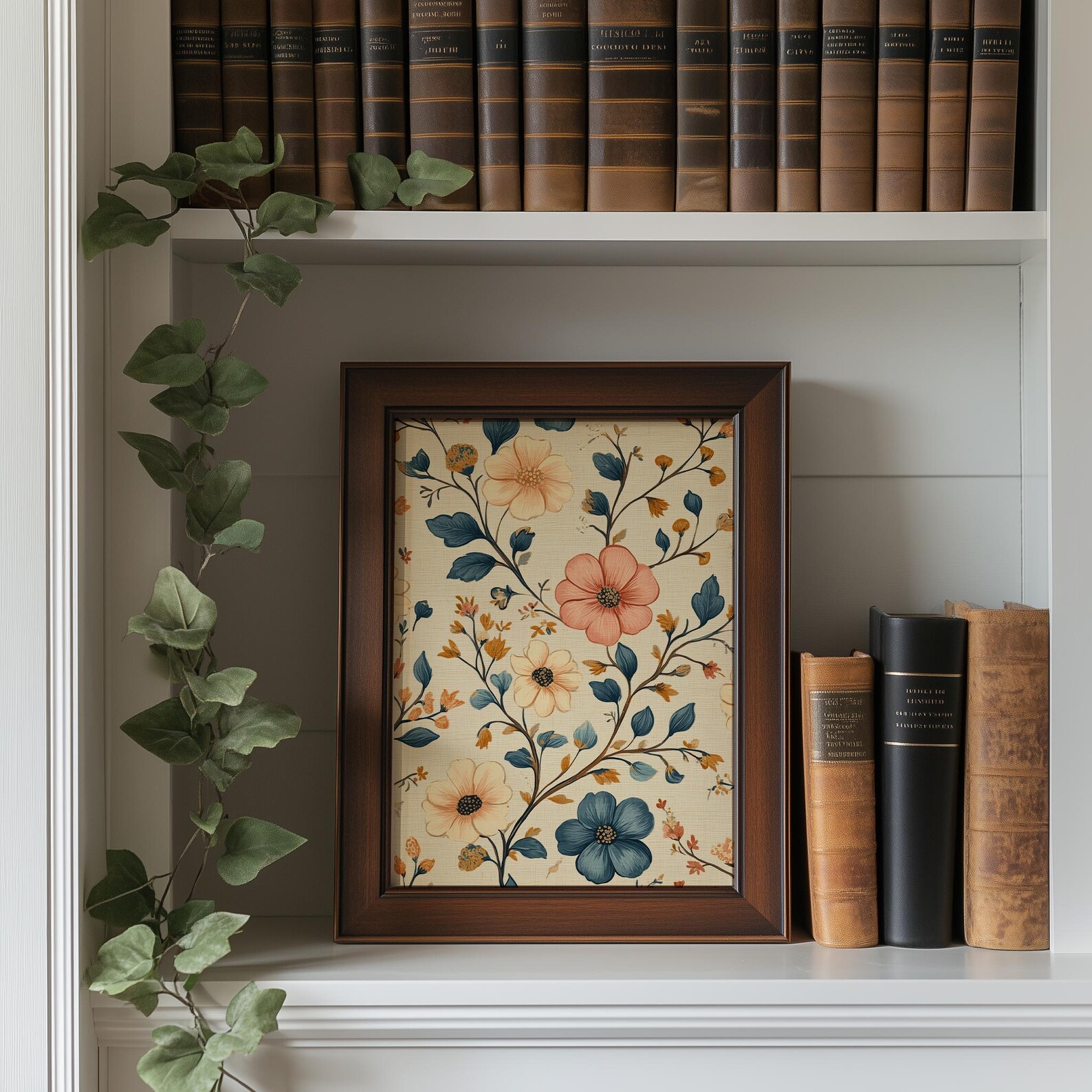 Vintage Floral Botanical Prints, William Morris Insp. Art Bundle ...