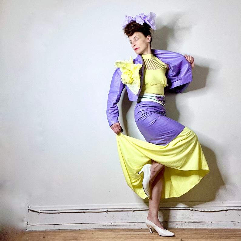 70s Dress, Cage Dress, Cage Neck Dress, Maxi Dress, Yellow Dress ...