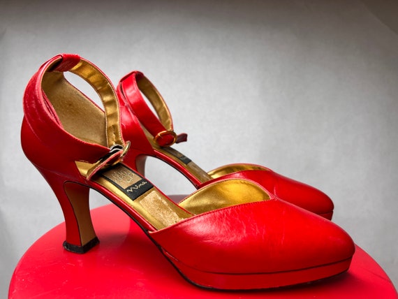 80s heels shoes, 90s heels shoes, ankle strap heels s… - Gem